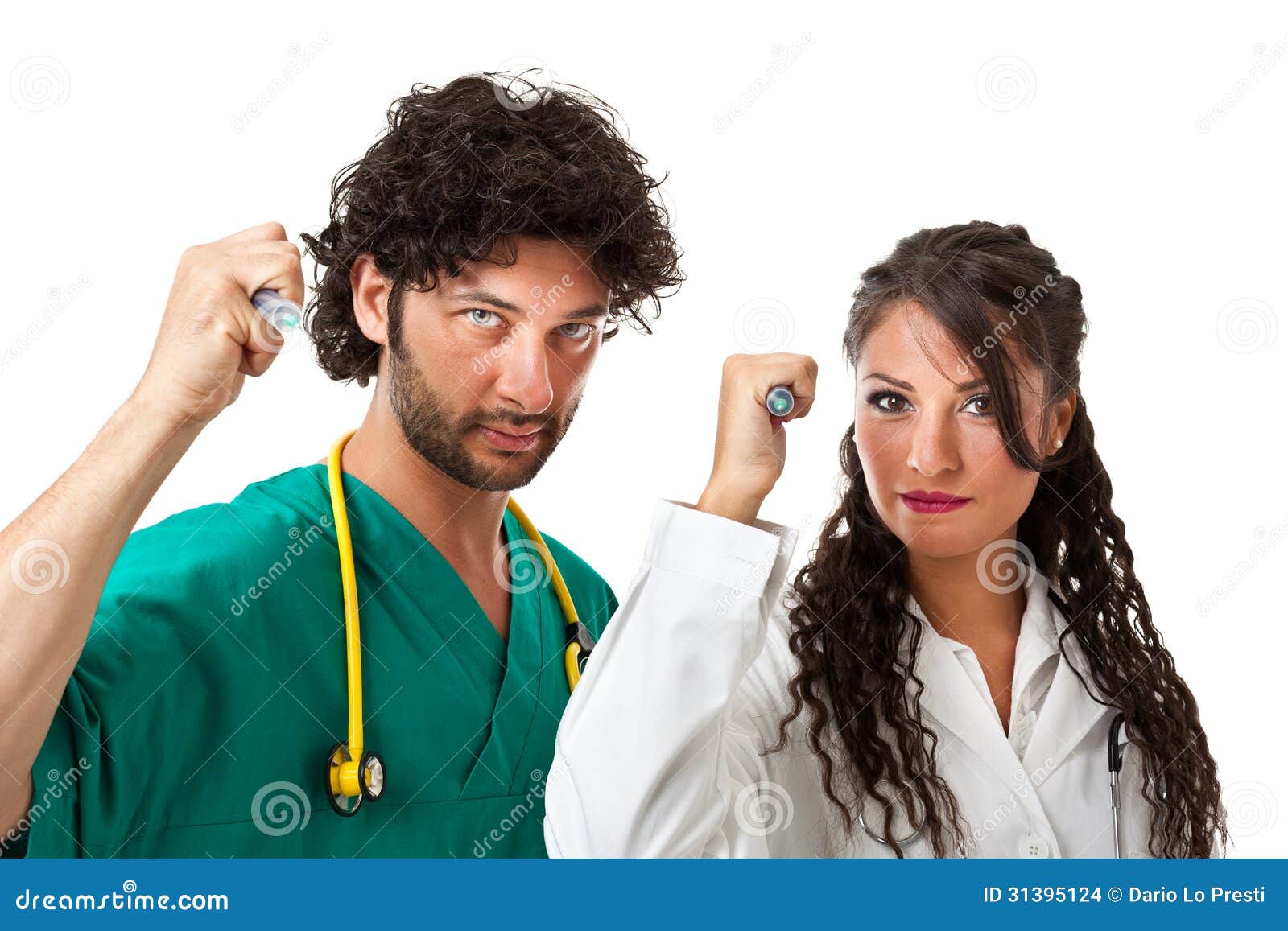 Cortante com seringas foto de stock. Imagem de colega - 31395124