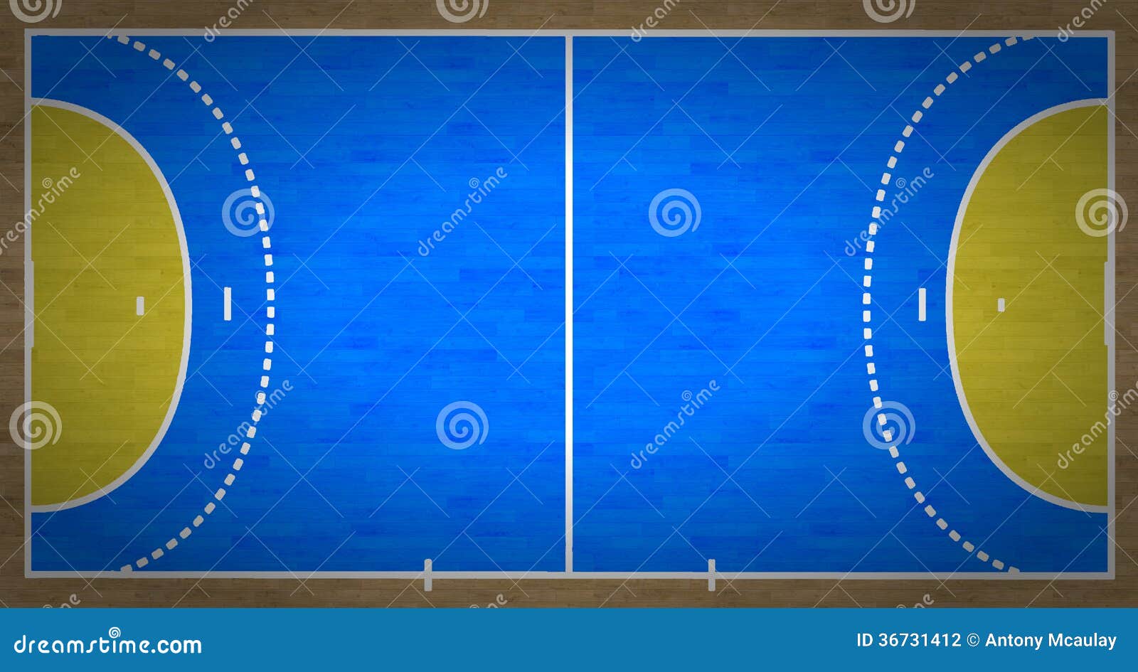 Corte de handball ilustração stock. Ilustração de ponto - 36731412