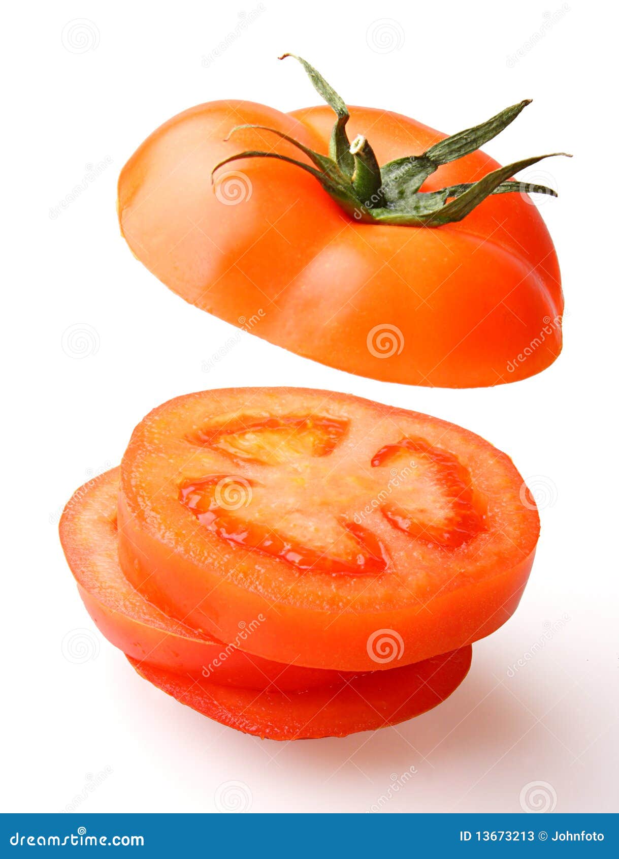 Corte del tomate imagen de archivo. Imagen de agricultura - 13673213