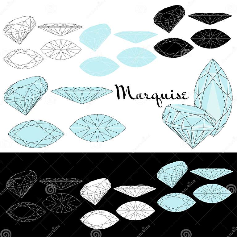 Corte Marquesa. Cortar Piedras Preciosas. Tipos De Corte De Diamante ... Corte Marquesa. Cortar Piedras Preciosas. Tipos De Corte De Diamante ...