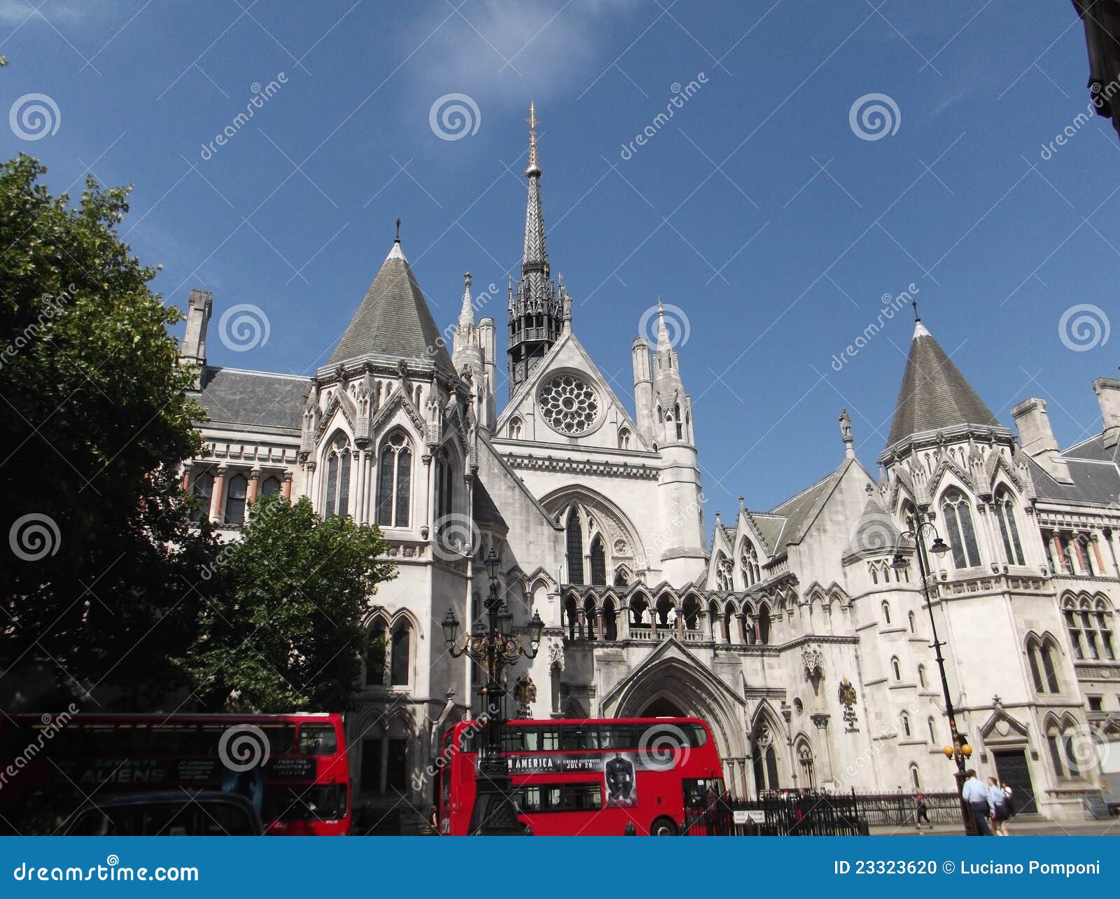 Corte real de Londres imagen editorial. Imagen de edificio - 23323620