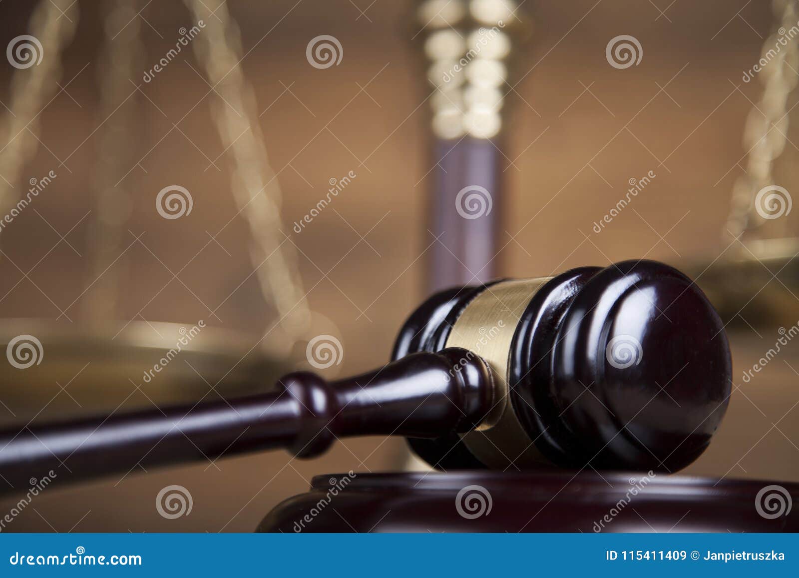 Corteje El Mazo, Tema De La Ley, Mazo Del Juez Imagen de archivo ...