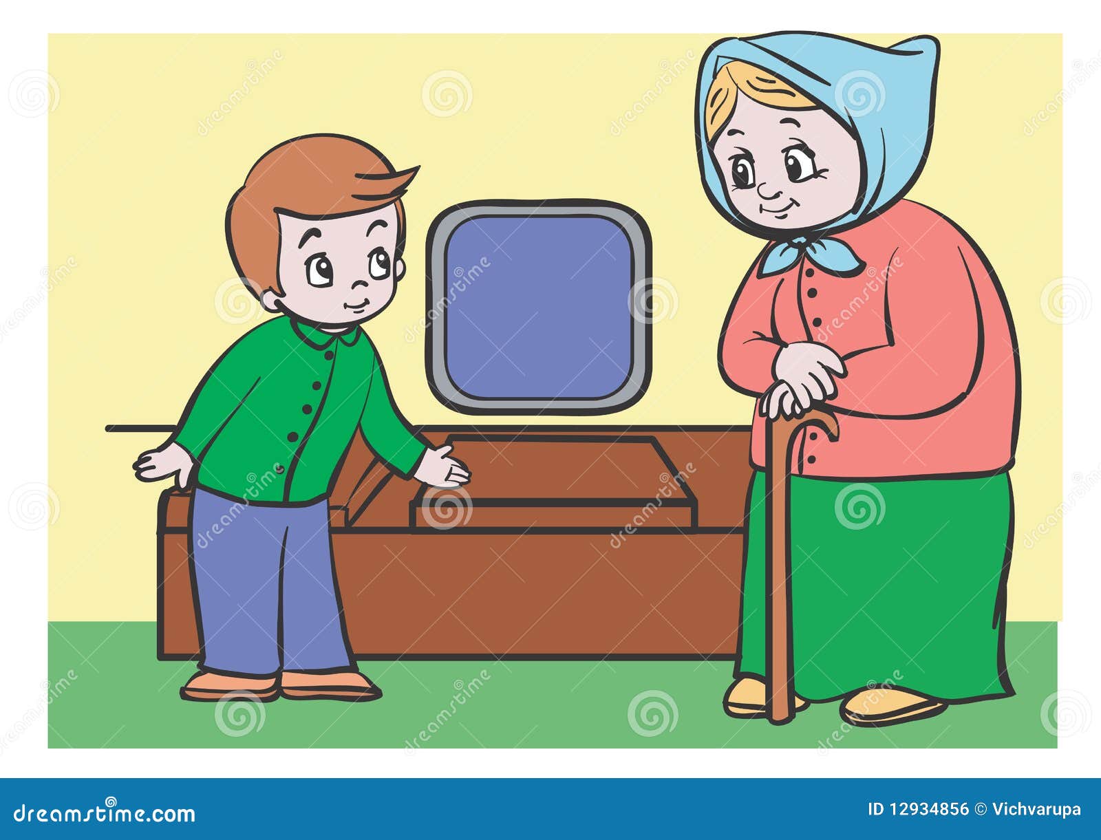 Cortesía ilustración del vector. Ilustración de afabilidad - 12934856