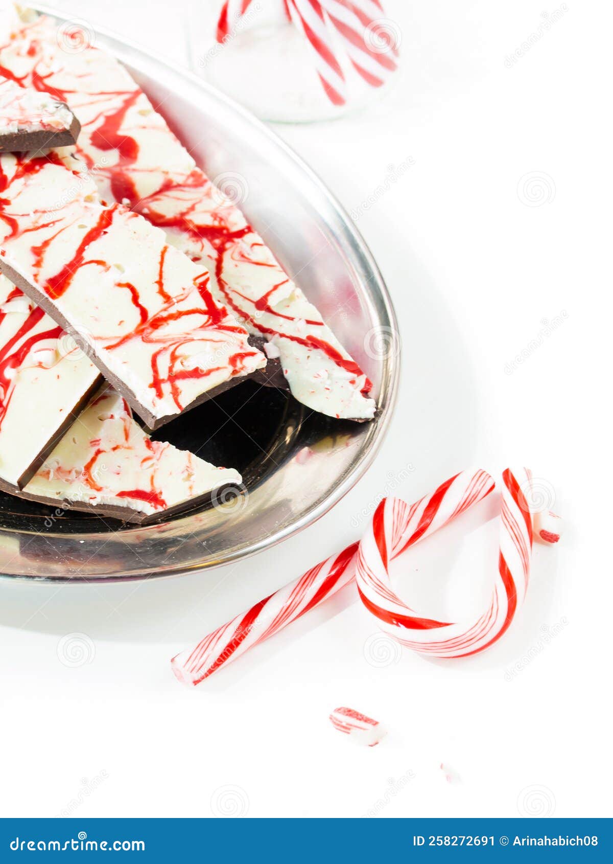 Corteza de menta imagen de archivo. Imagen de caramelo - 258272691