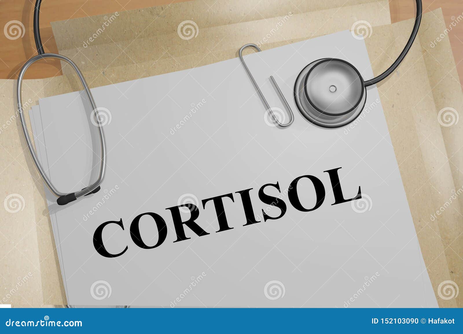 CORTISOL - medical concept stock illustration. Illustration of ...