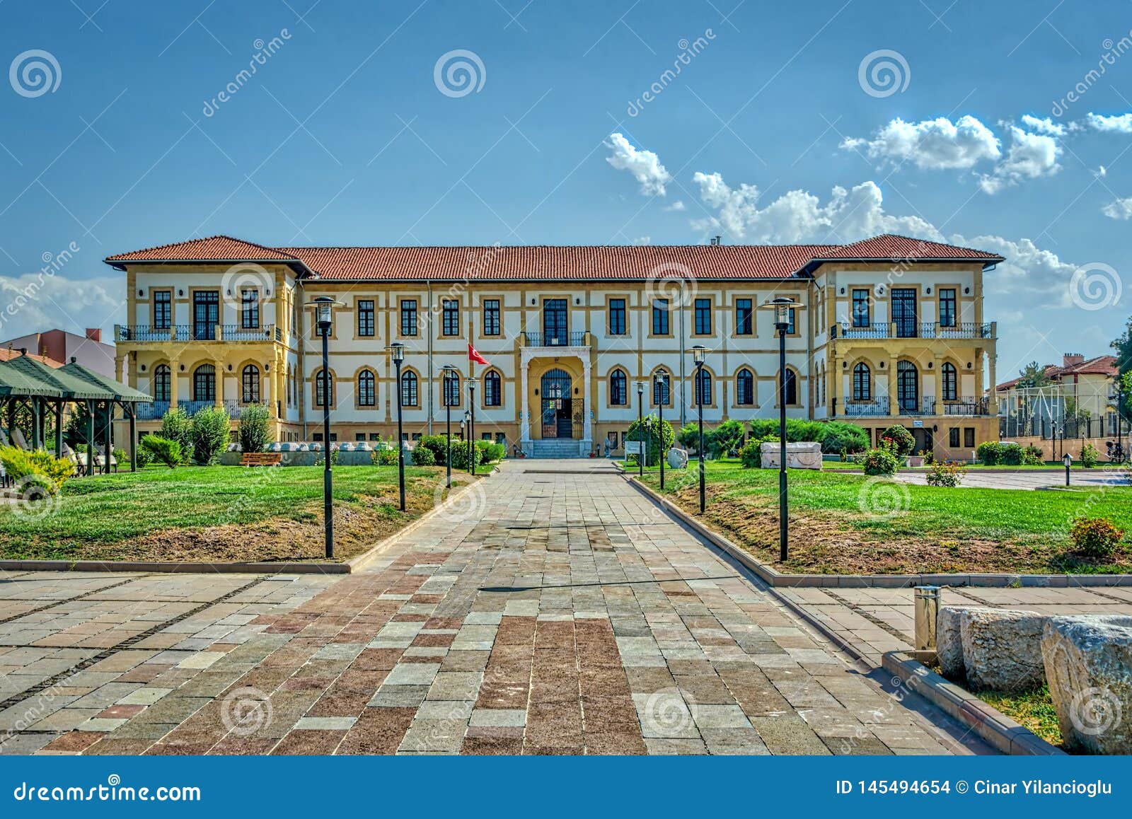 Corum Archaeological Museum Stock Photo - Image of buildings, halls ...