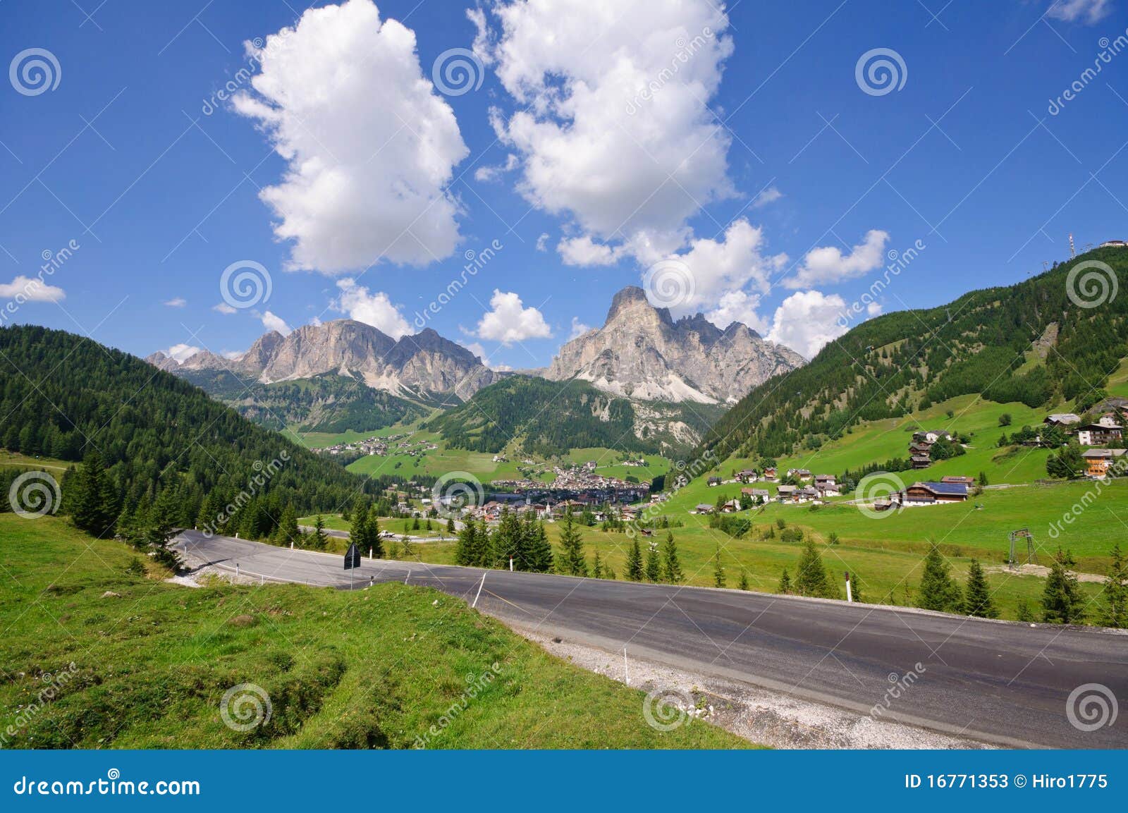 Corvara in Badia - Dolomites, Italy Stock Image - Image of world, tyrol ...
