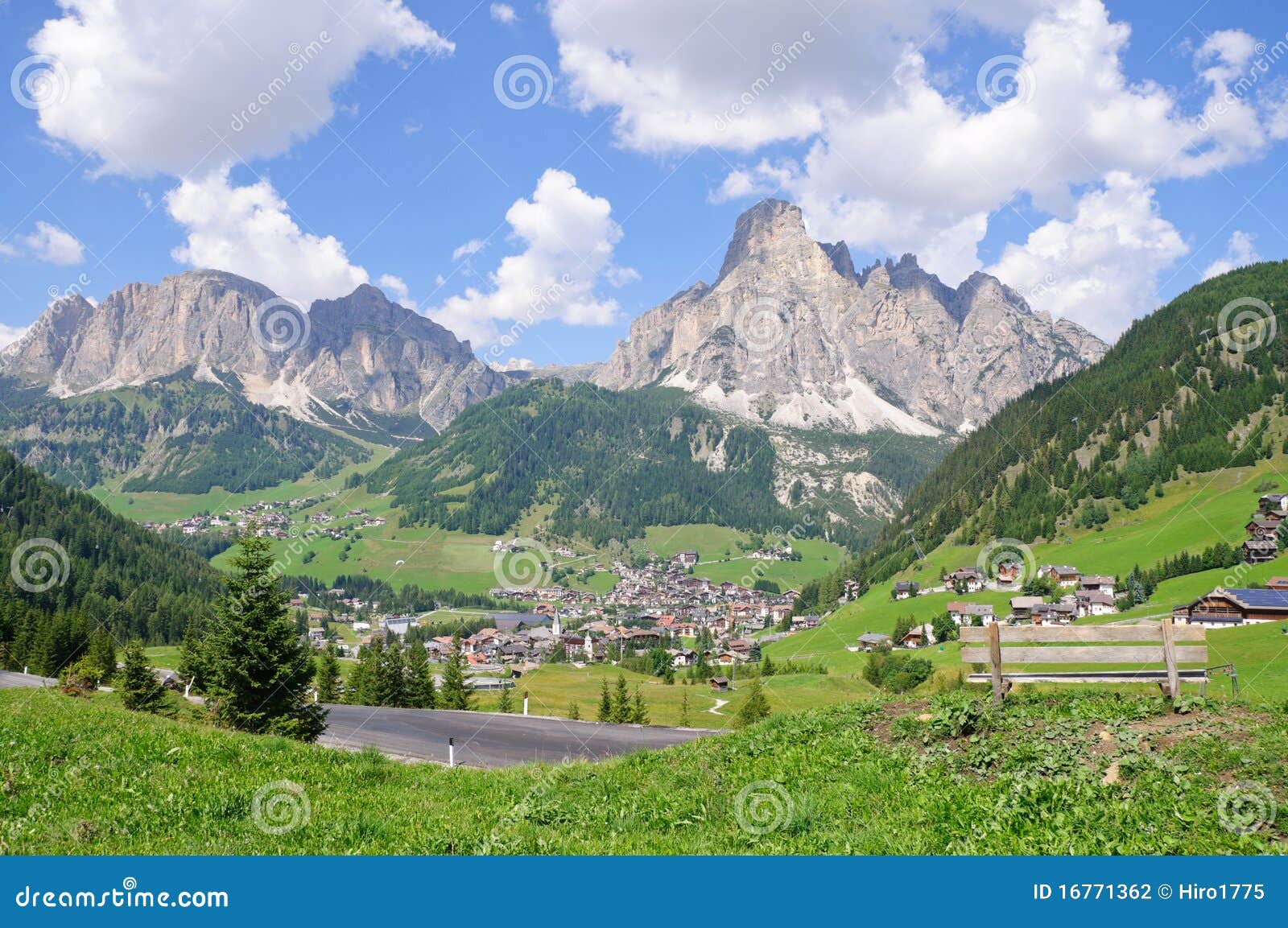 Corvara in Badia - Dolomites, Italy Stock Photo - Image of tirol, range ...
