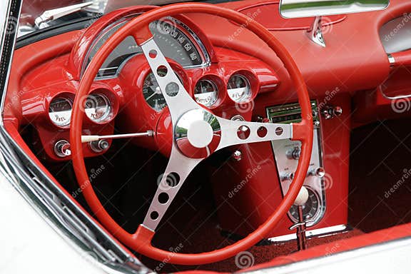 Corvette Dashboard stock image. Image of chevy, automobiles - 5668483