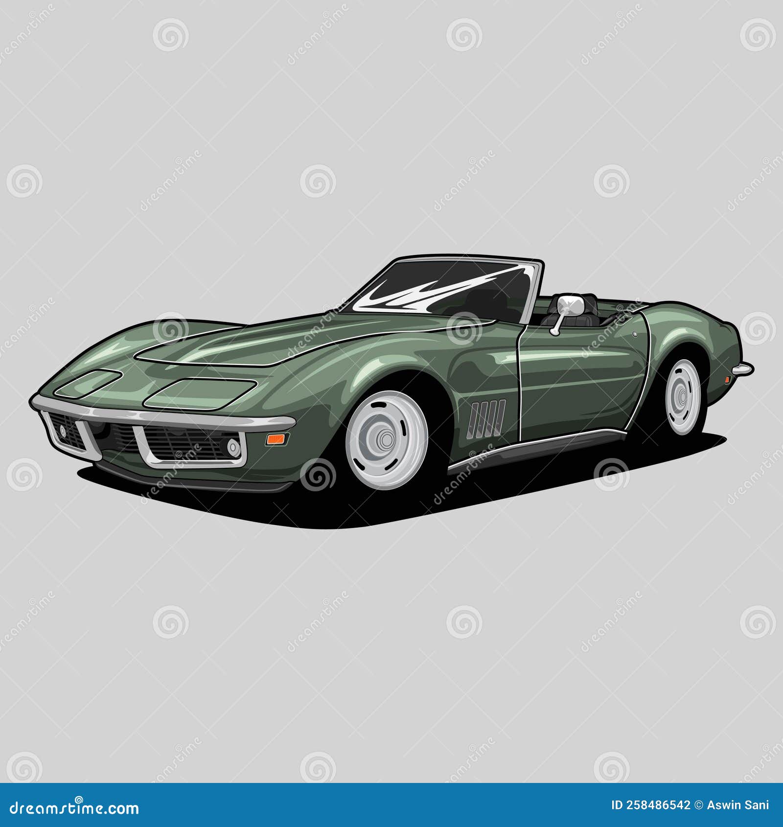 Corvette Stingray Vector