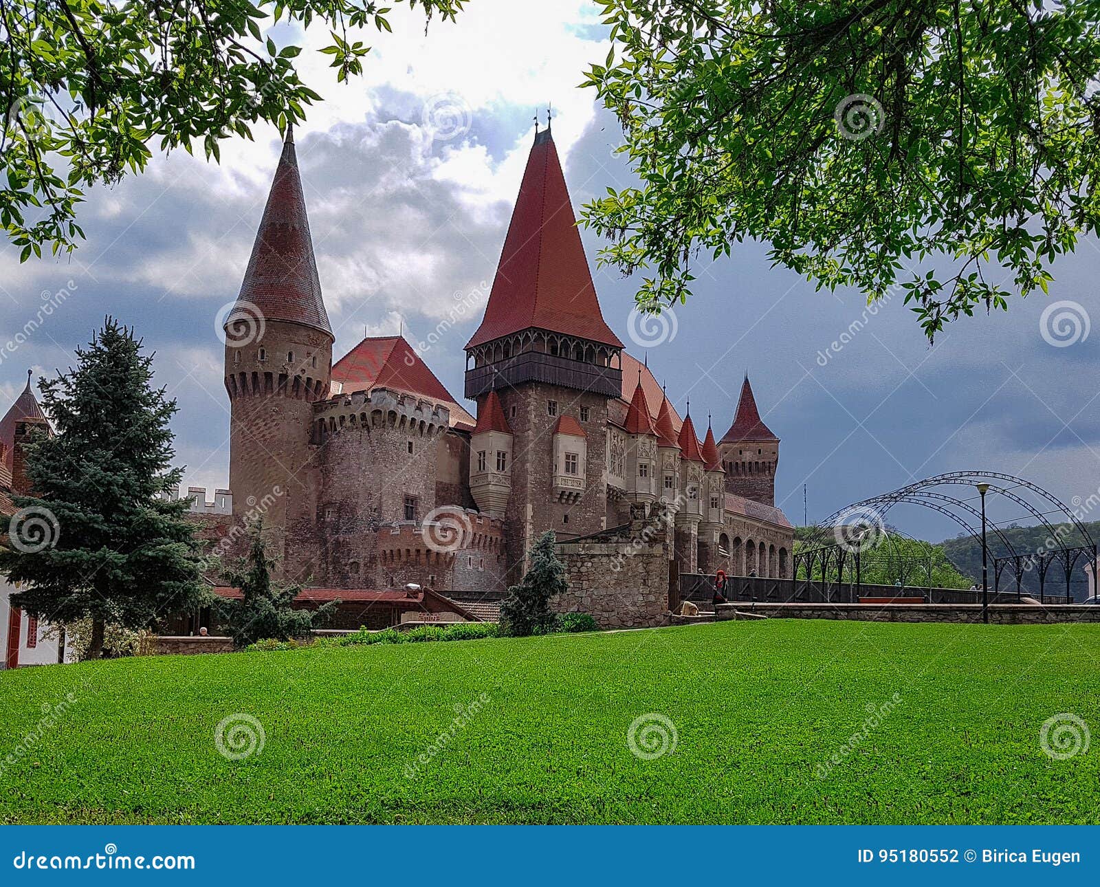 Corvin castle stock photo. Image of heritage, corvin - 95180552