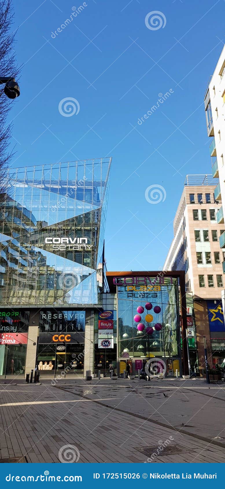 Corvin Plaza Mall in Budapest, Hungary Editorial Photo - Image of ...