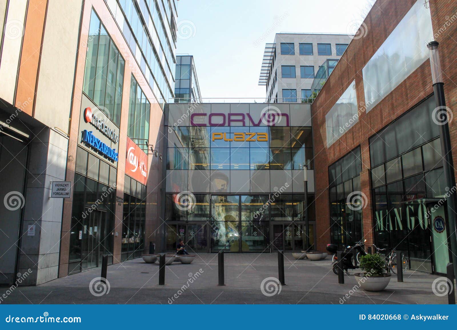 Corvin Plaza Mall in Budapest, Hungary Editorial Stock Photo - Image of ...
