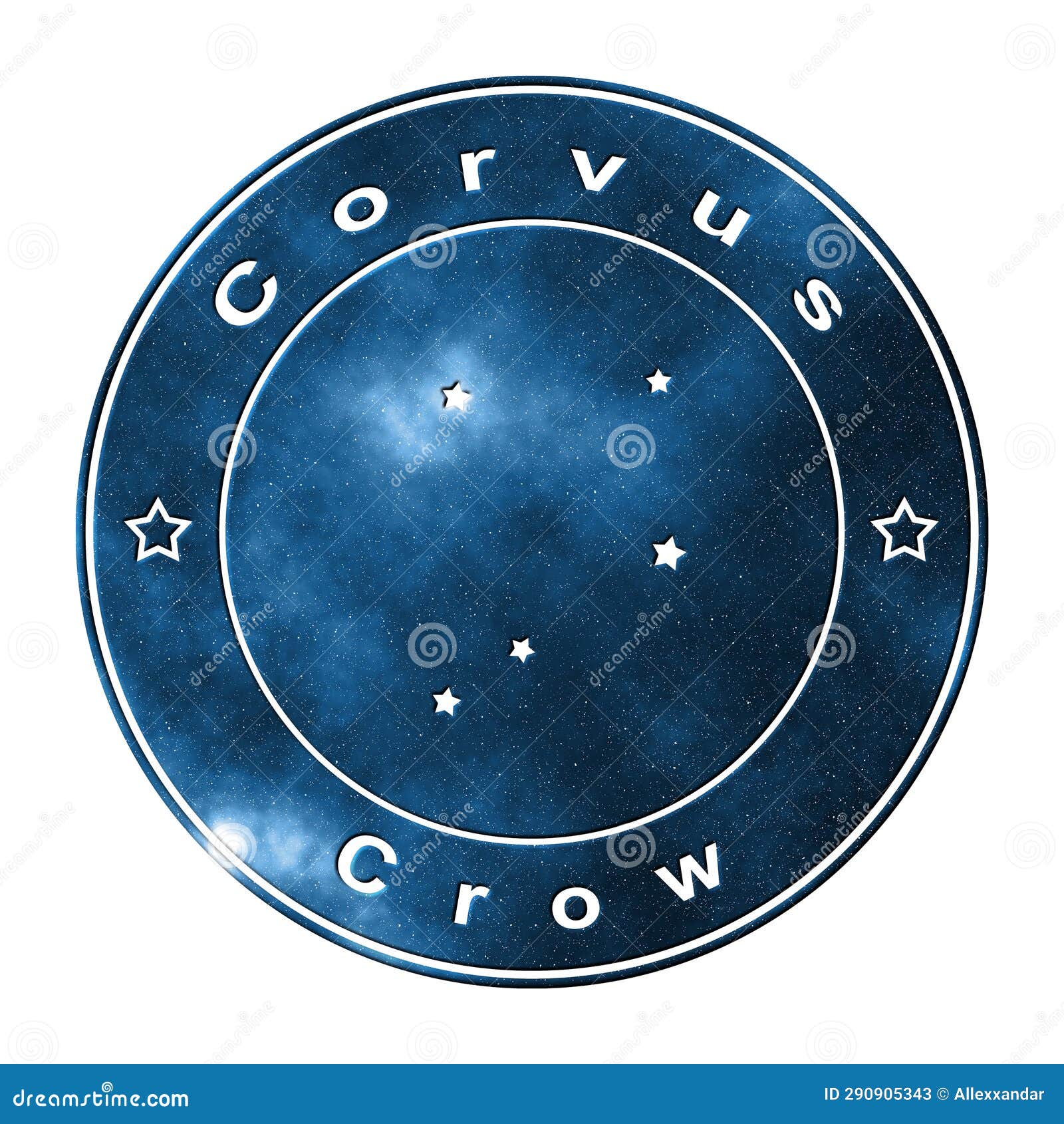 Corvus Star Constellation, Night Sky, Cluster Of Stars, Deep Space ...