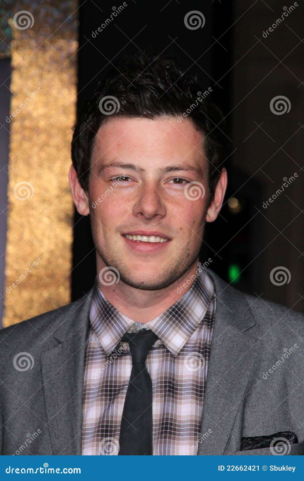 Cory Monteith, editorial photo. Image of angeles, theater - 22662421