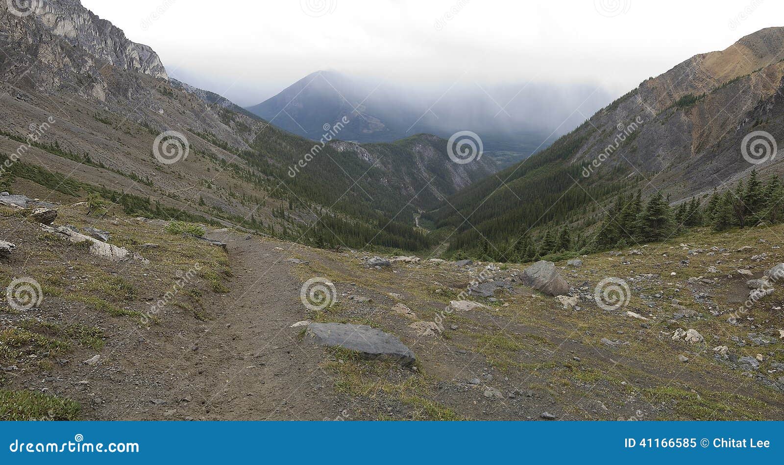 Cory Pass stock image. Image of valley, fell, ravine - 41166585