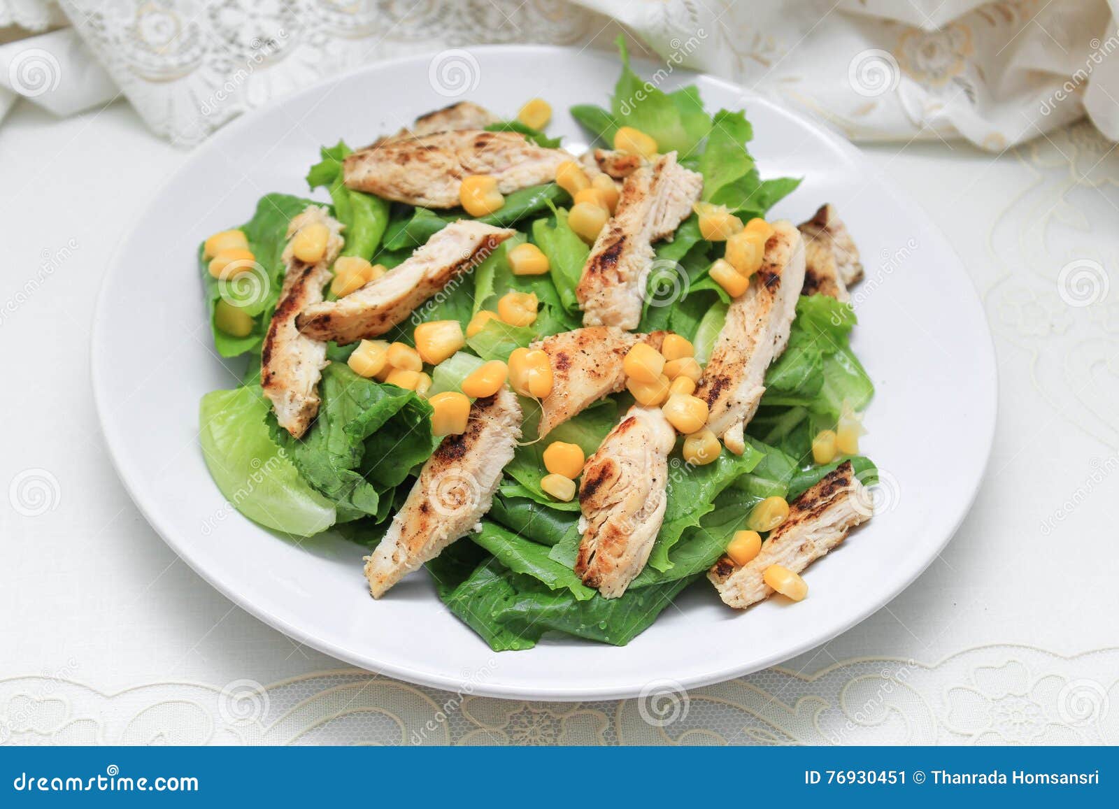 Cos lettuce salad stock image. Image of vegetarian, snack - 76930451