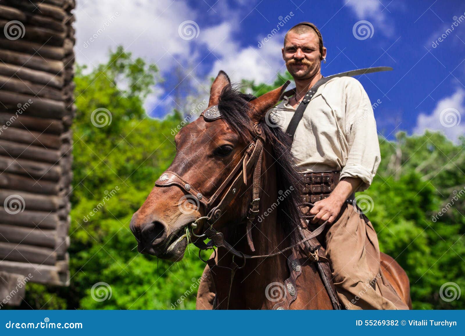 Cosacchi ucraini fotografia editoriale. Immagine di cossack - 55269382