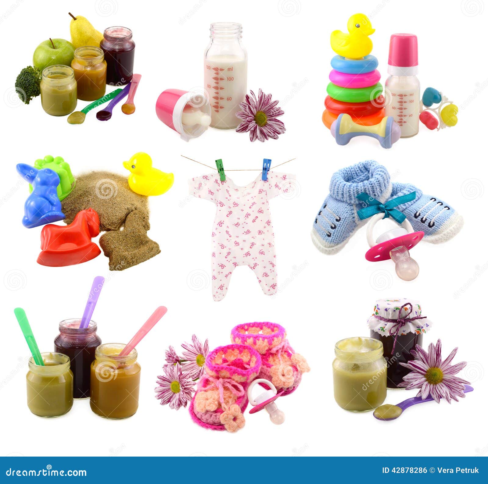Cosas Del Bebé Foto de archivo - Imagen: 42878286