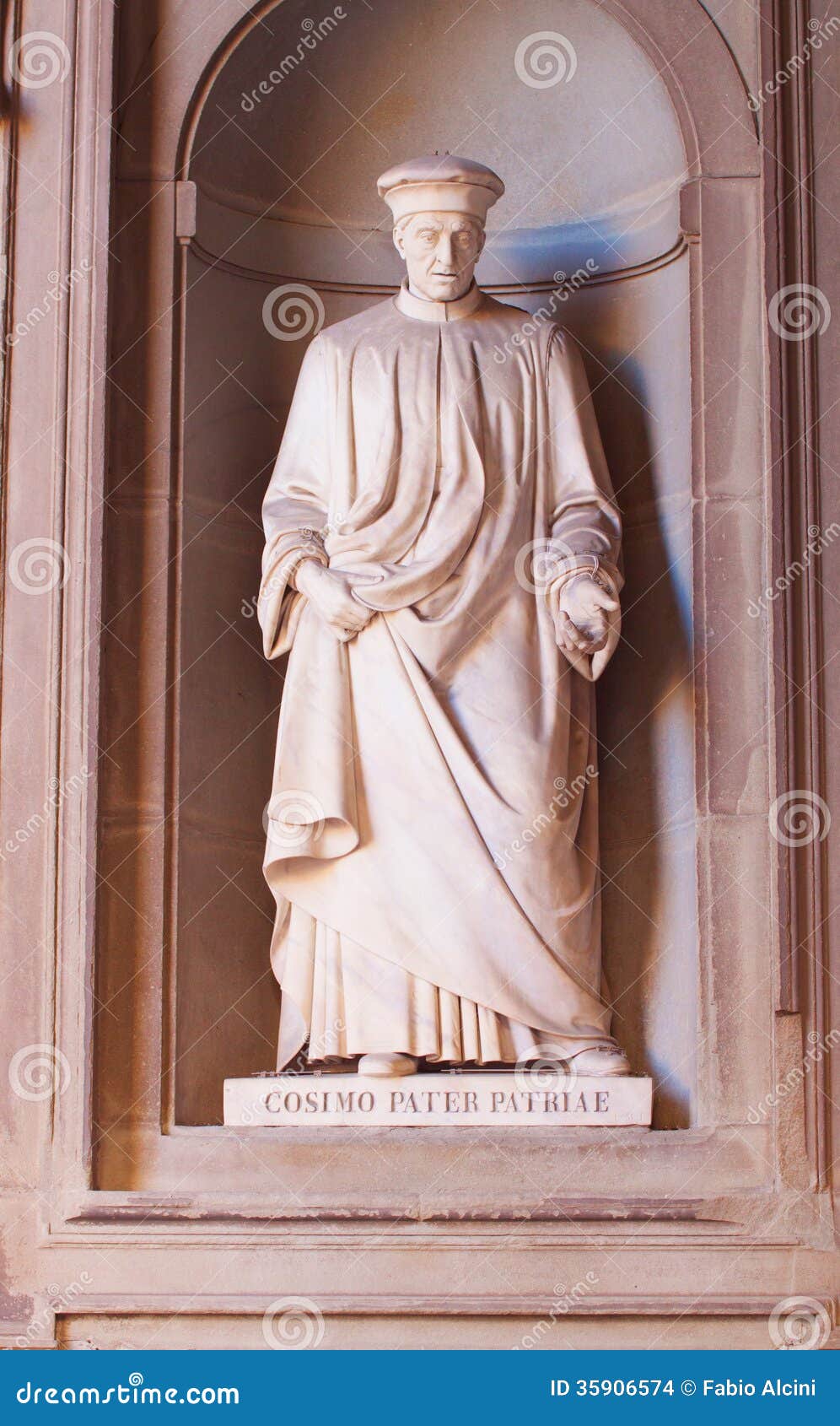Cosimo de Medici stock photo. Image of david, piazza - 35906574