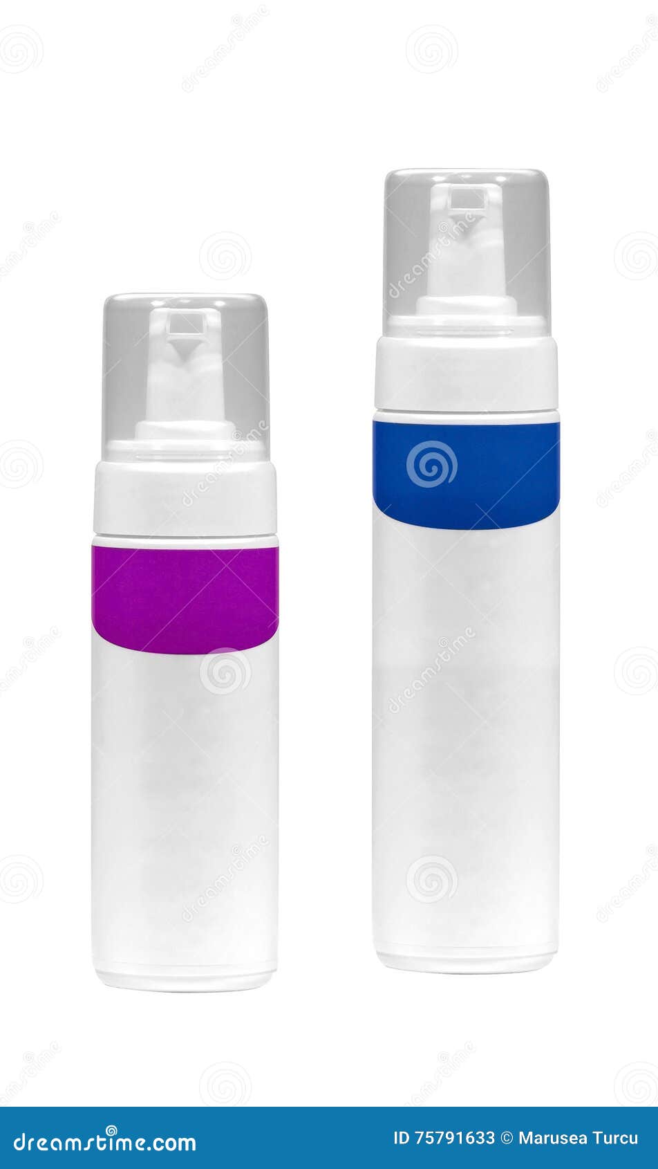 Cosmetic containers stock image. Image of treatment, makeup - 75791633