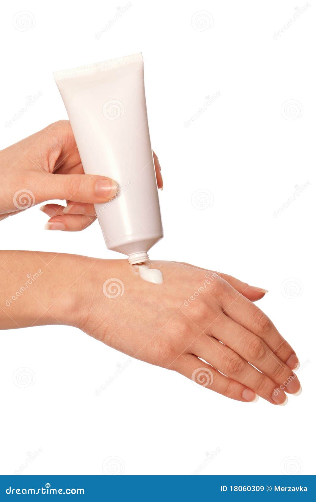 Cosmetic cream for hands stock image. Image of healthy - 18060309