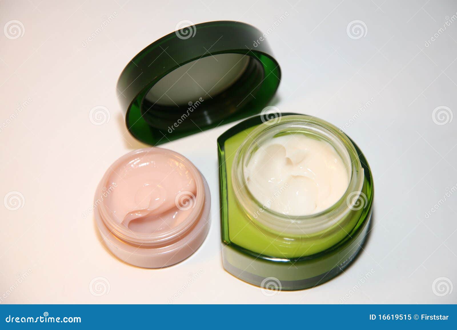 Cosmetic creams stock image. Image of container, fashion - 16619515