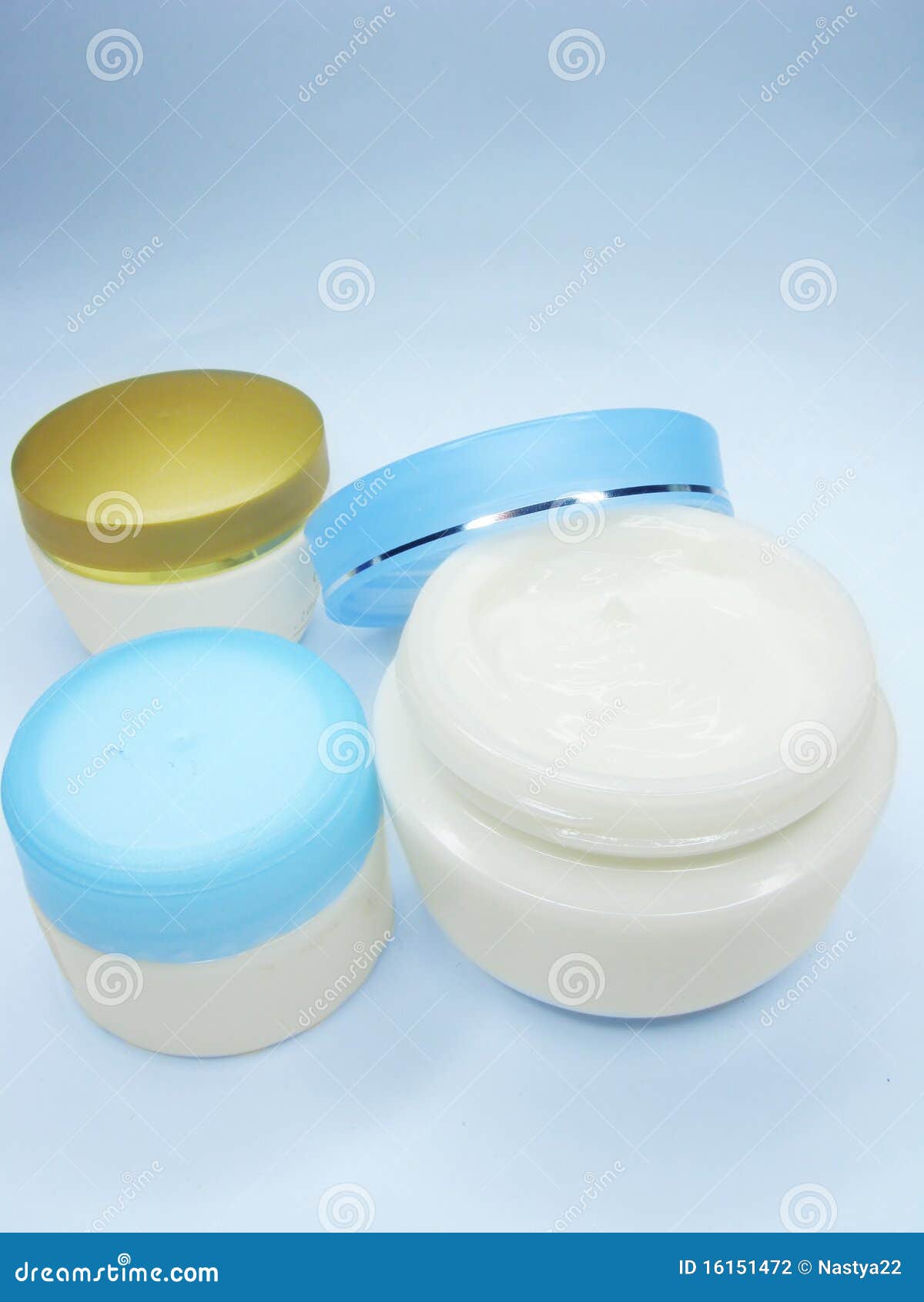 Cosmetic Creme for Face Set Stock Photo - Image of container, fragrance ...