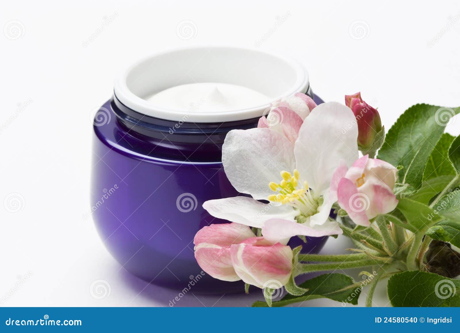 Cosmetic face skin cream stock photo. Image of care, natural - 24580540