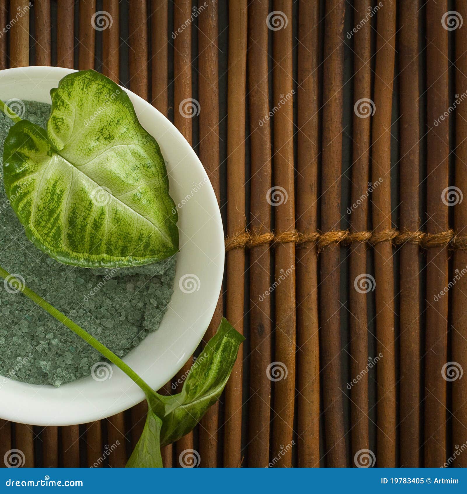 Cosmetic and Green Leaves- Spa Backgroun Stock Image - Image of ...