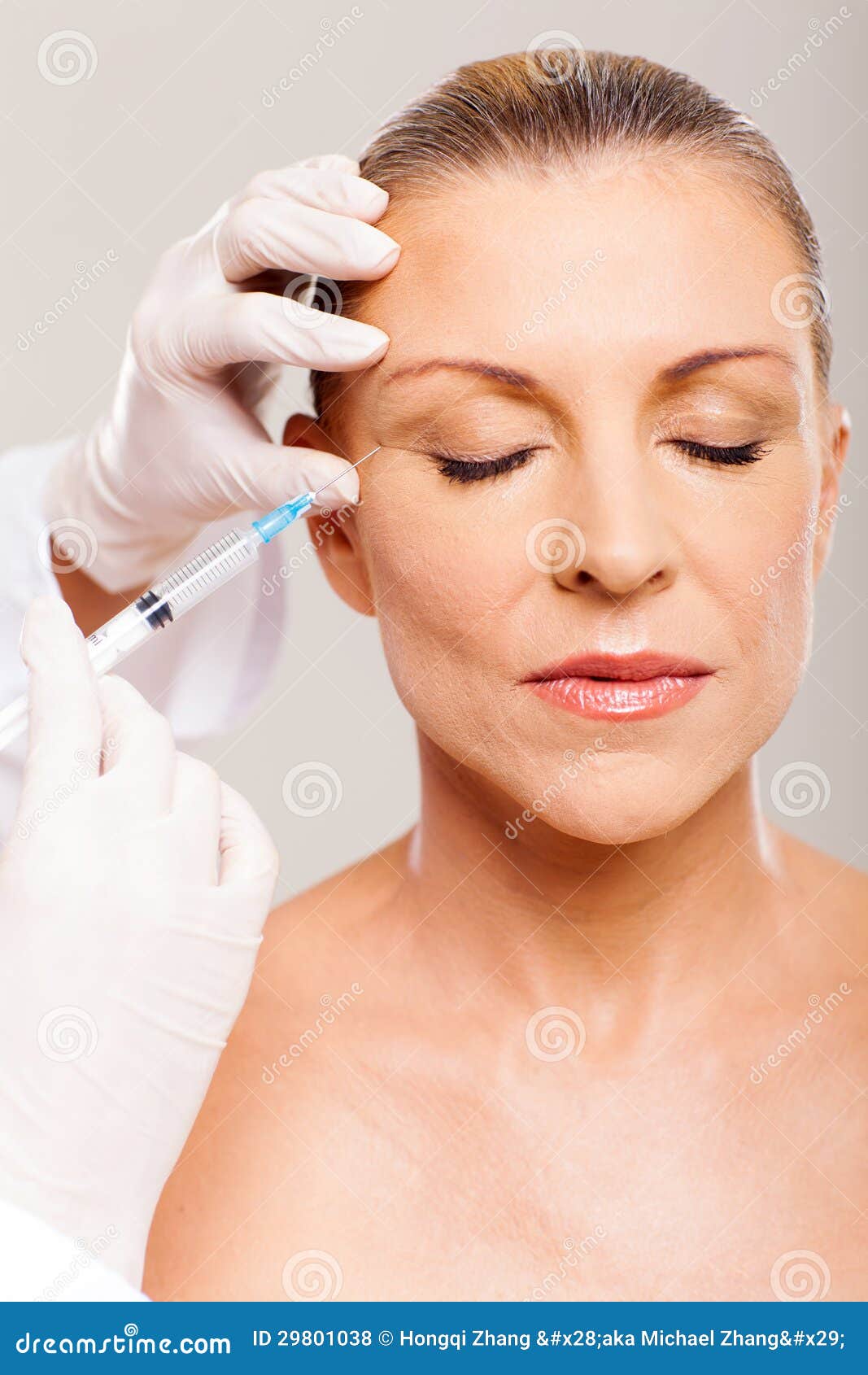 Cosmetic injection woman stock photo. Image of elegancy - 29801038