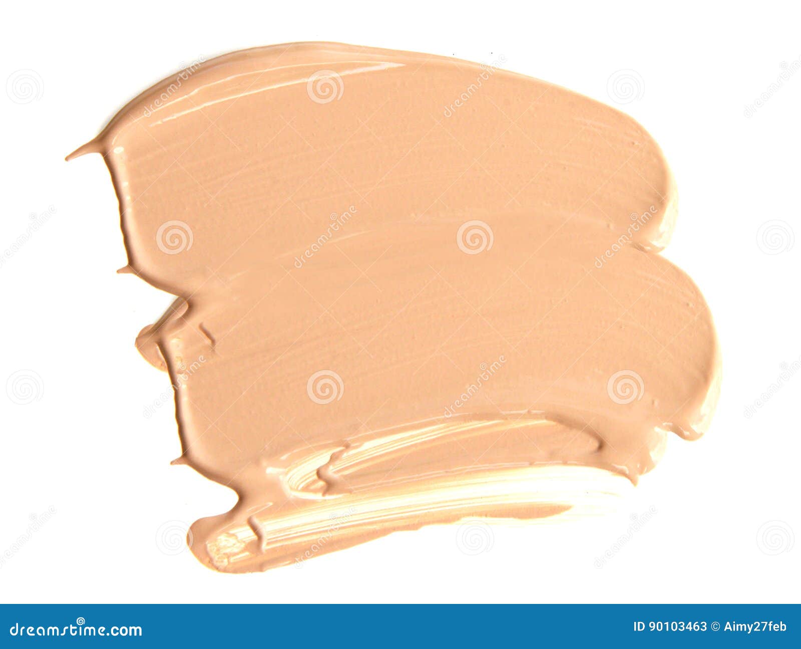 Cosmetic Make Up Beige Colors Set Isolate Stock Image - Image of ...