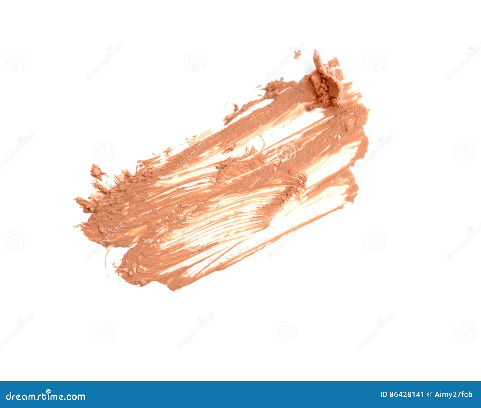 Cosmetic Make Up Beige Isolate Stock Image - Image of beige, collection ...