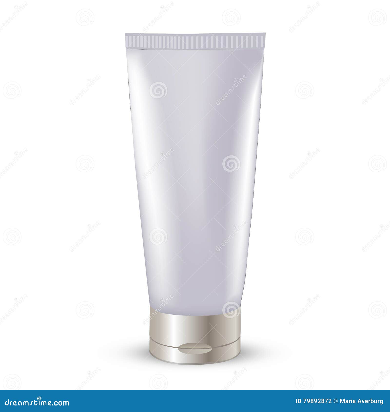 Cosmetic Packaging, Plastic Tube. Vector. Stock Vector - Illustration ...