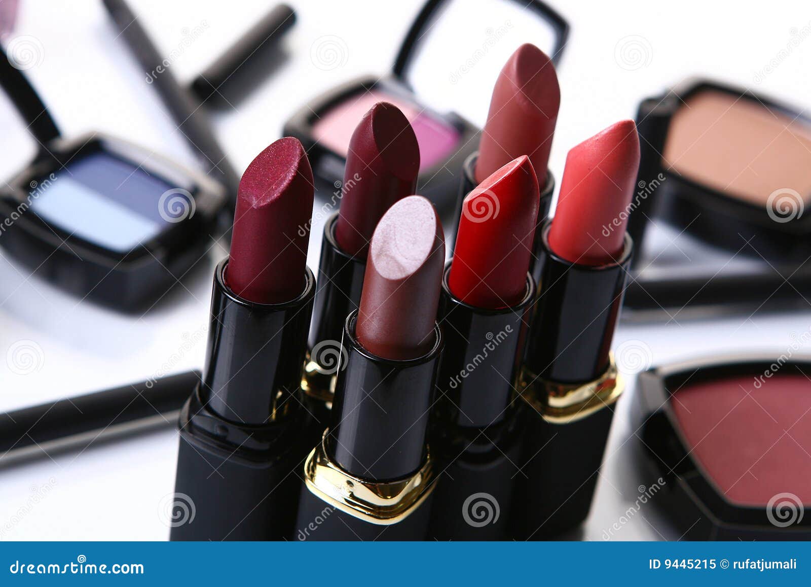 Cosmetic Part for Face Beauty Stock Image - Image of brush, cosmetic ...