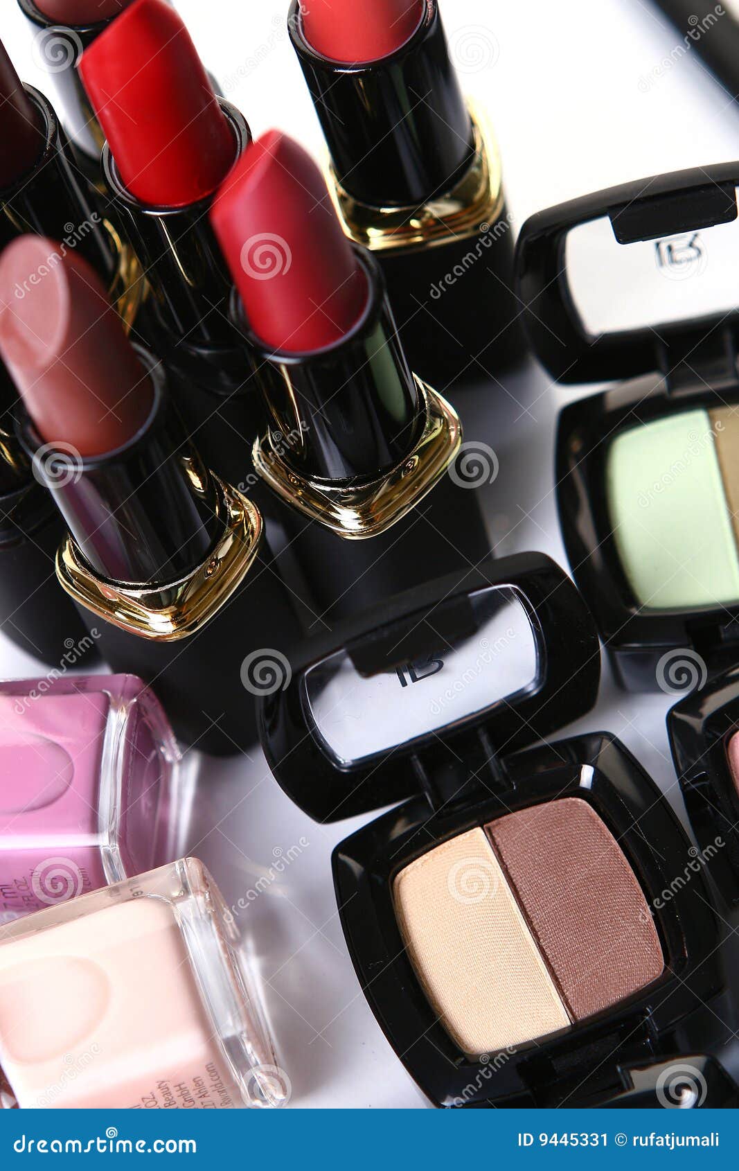 Cosmetic Part for Face Beauty Stock Image - Image of mascara, lipstick ...