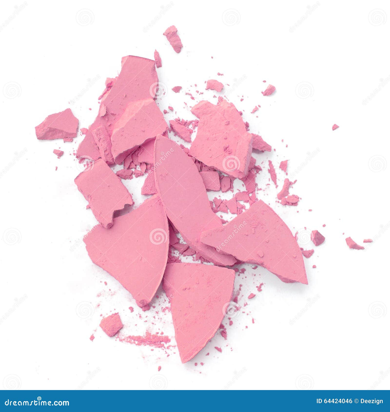 Cosmetic Pink Crushed stock photo. Image of beauty, mineral - 64424046