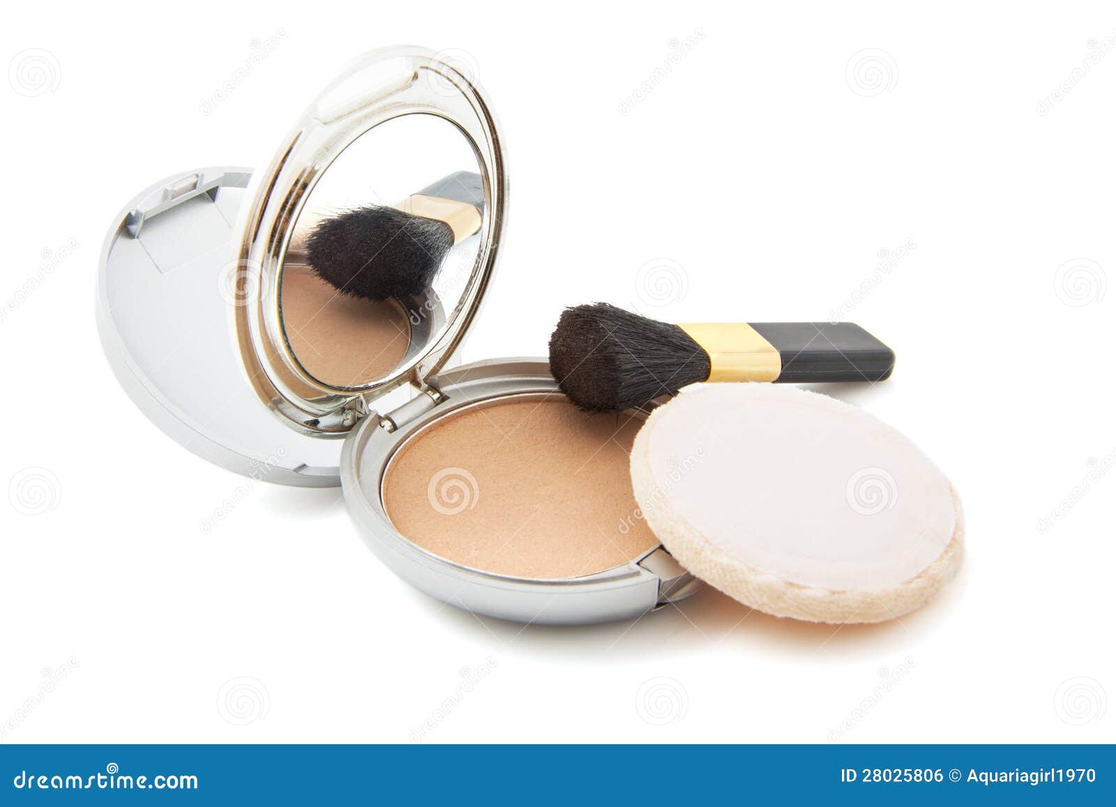 Cosmetic powder stock photo. Image of protection, beauty - 28025806