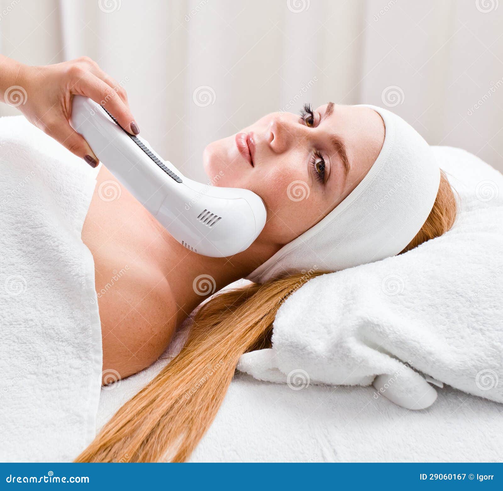 Cosmetic Procedures in Spa Clinic Stock Image - Image of health, clean ...