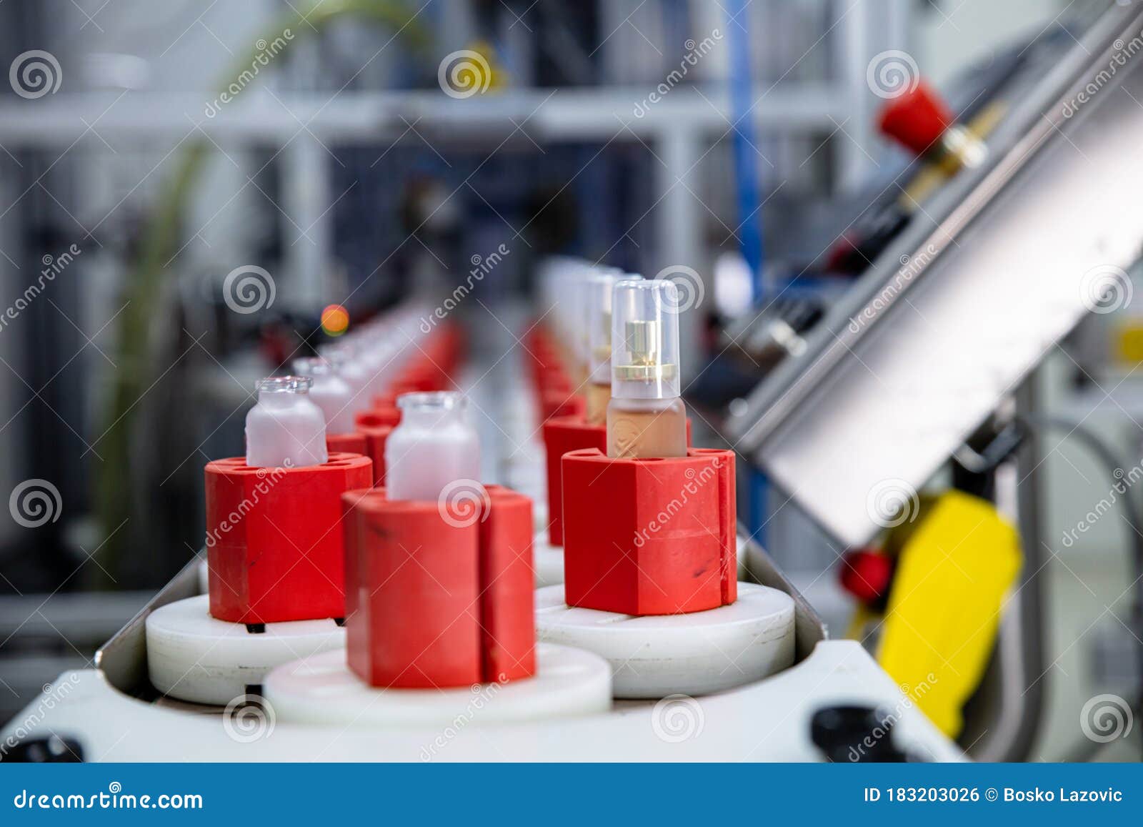 Cosmetic Production Technologies Stock Photo - Image of manufacturing ...
