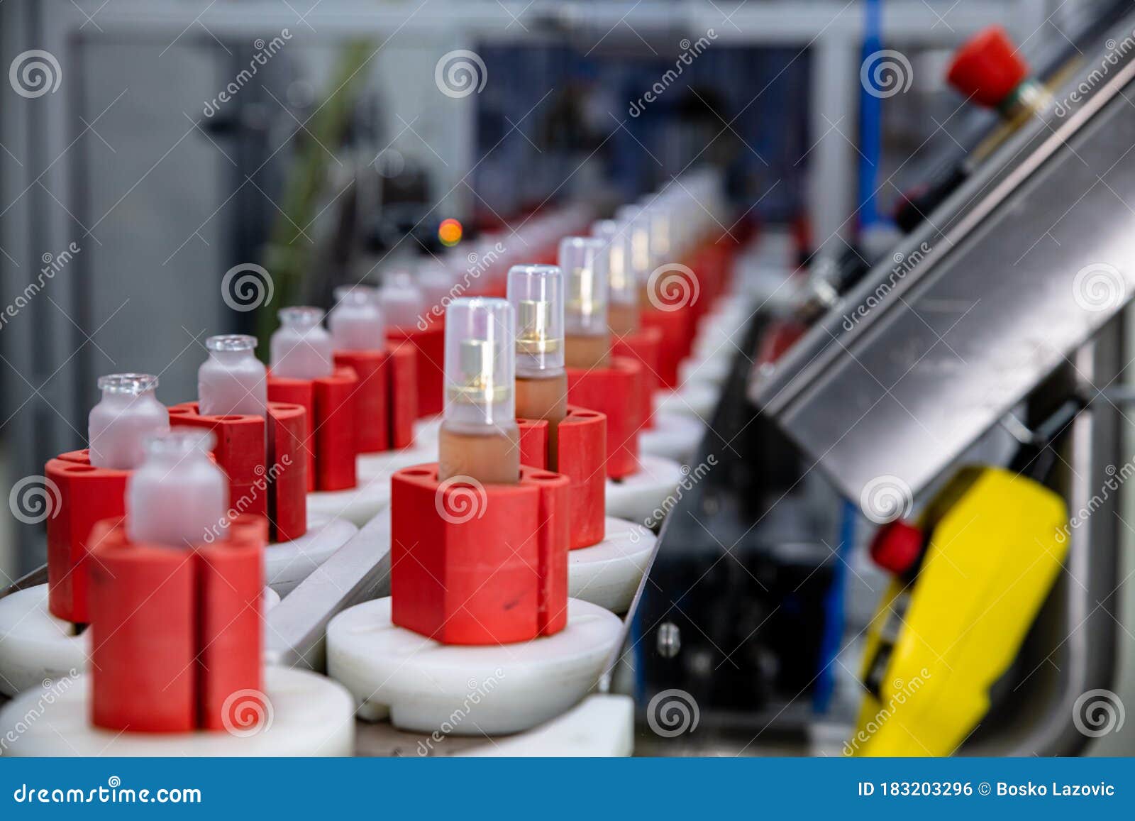 Cosmetic Production Technologies Stock Photo - Image of labor ...