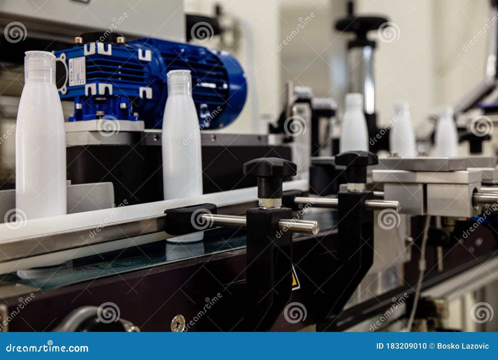 Cosmetic Production Technologies Stock Photo - Image of bottle ...