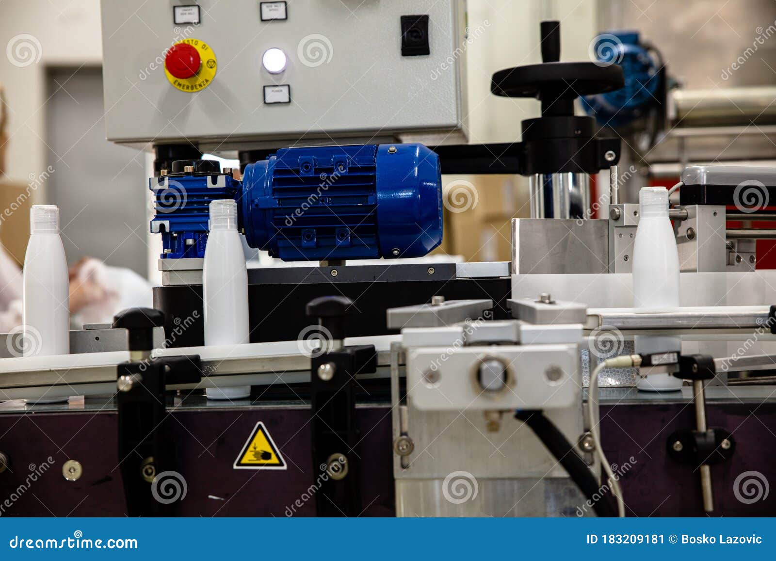 Cosmetic Production Technologies Stock Image - Image of lotion ...
