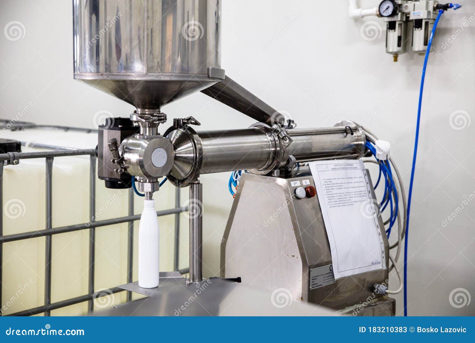Cosmetic Production Technologies Stock Image - Image of manufacture ...