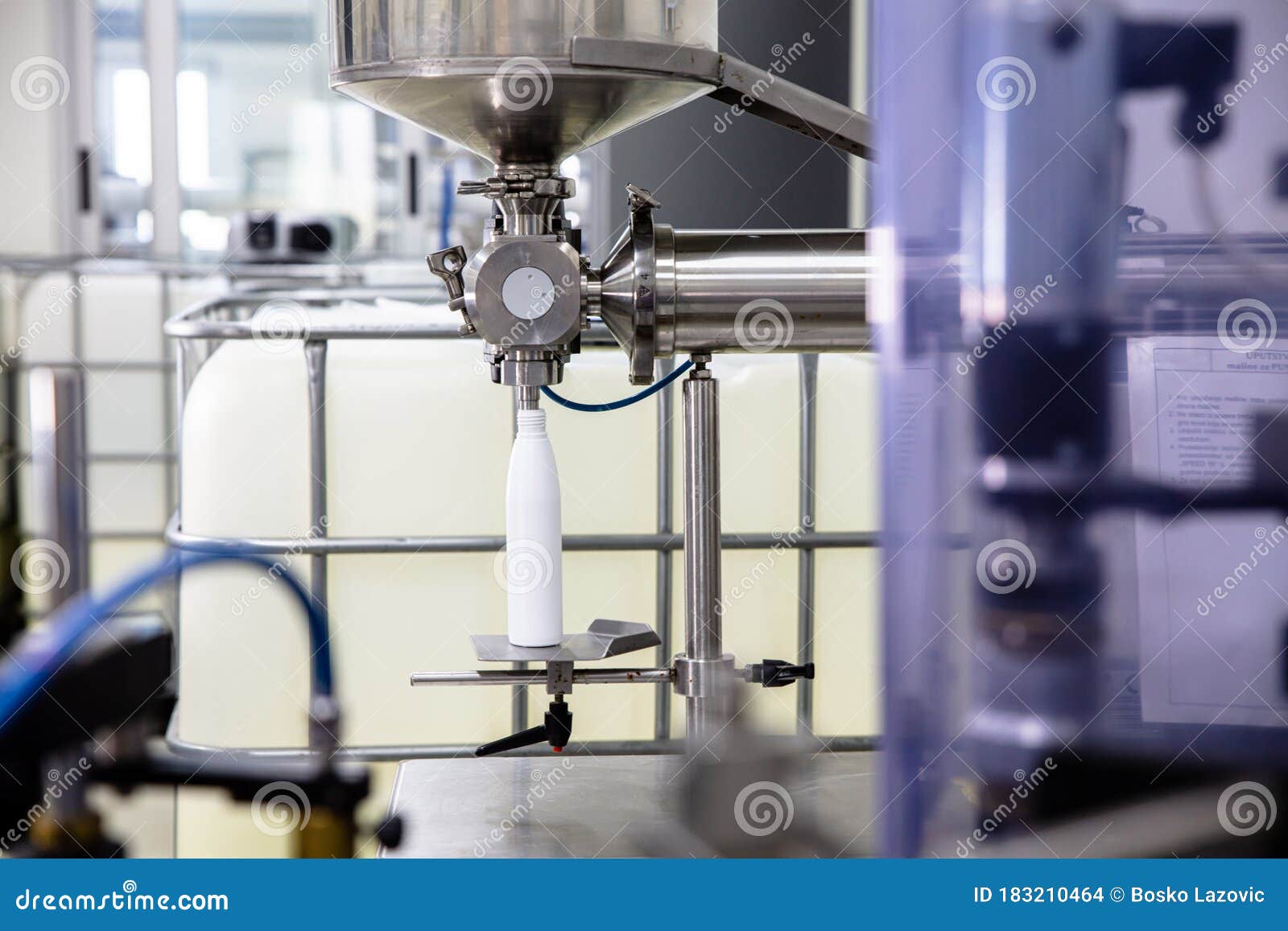 Cosmetic Production Technologies Stock Photo - Image of business ...
