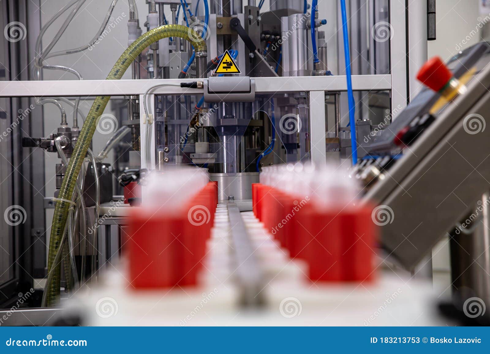Cosmetic Production Technologies Stock Image - Image of belt, labor ...