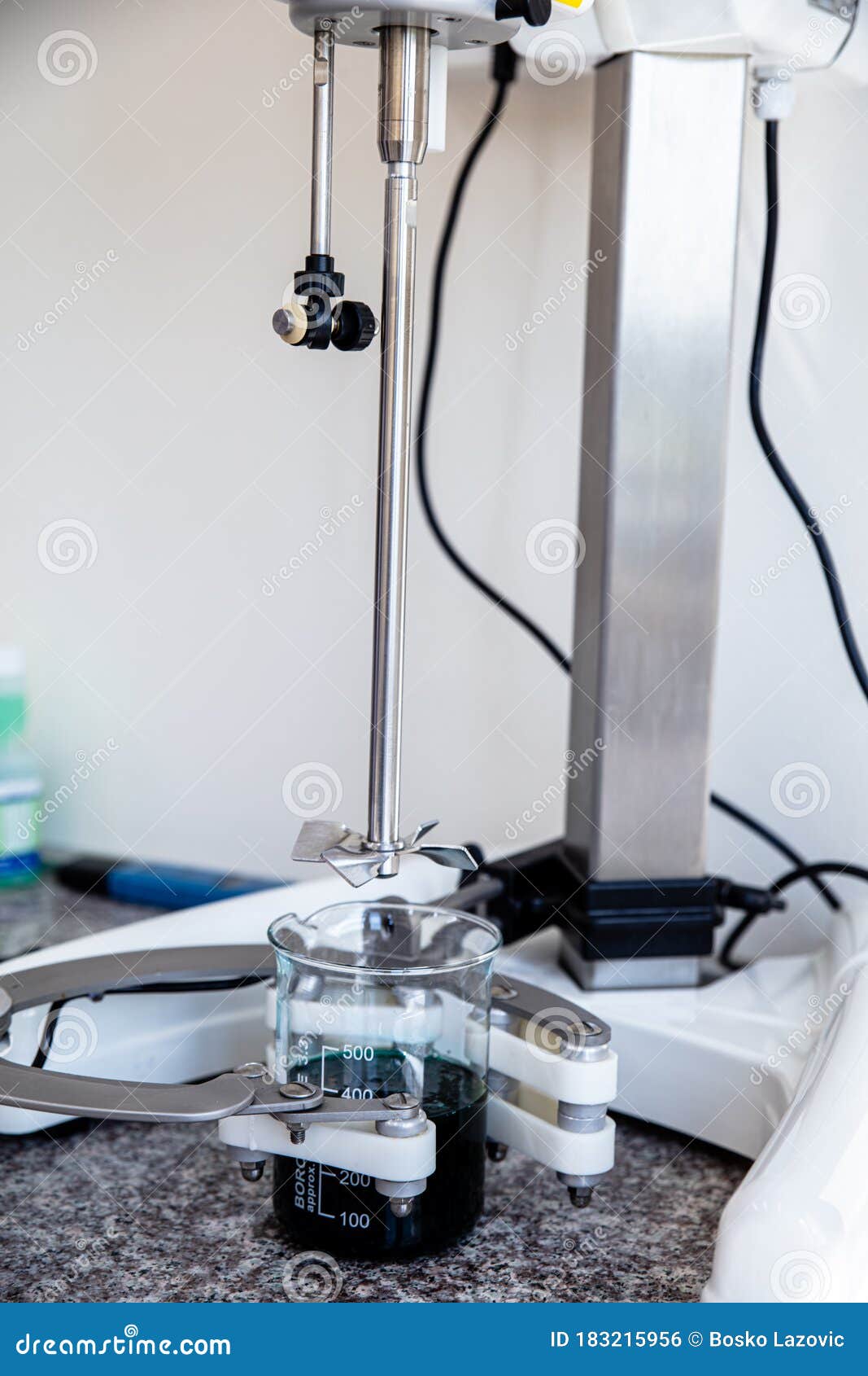 Cosmetic Production Technologies Stock Photo - Image of material ...