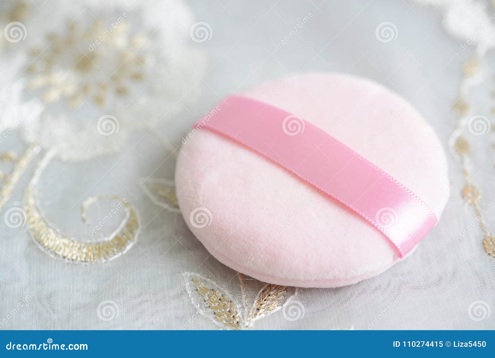 Cosmetic puff stock image. Image of brush, tool, japan - 110274415