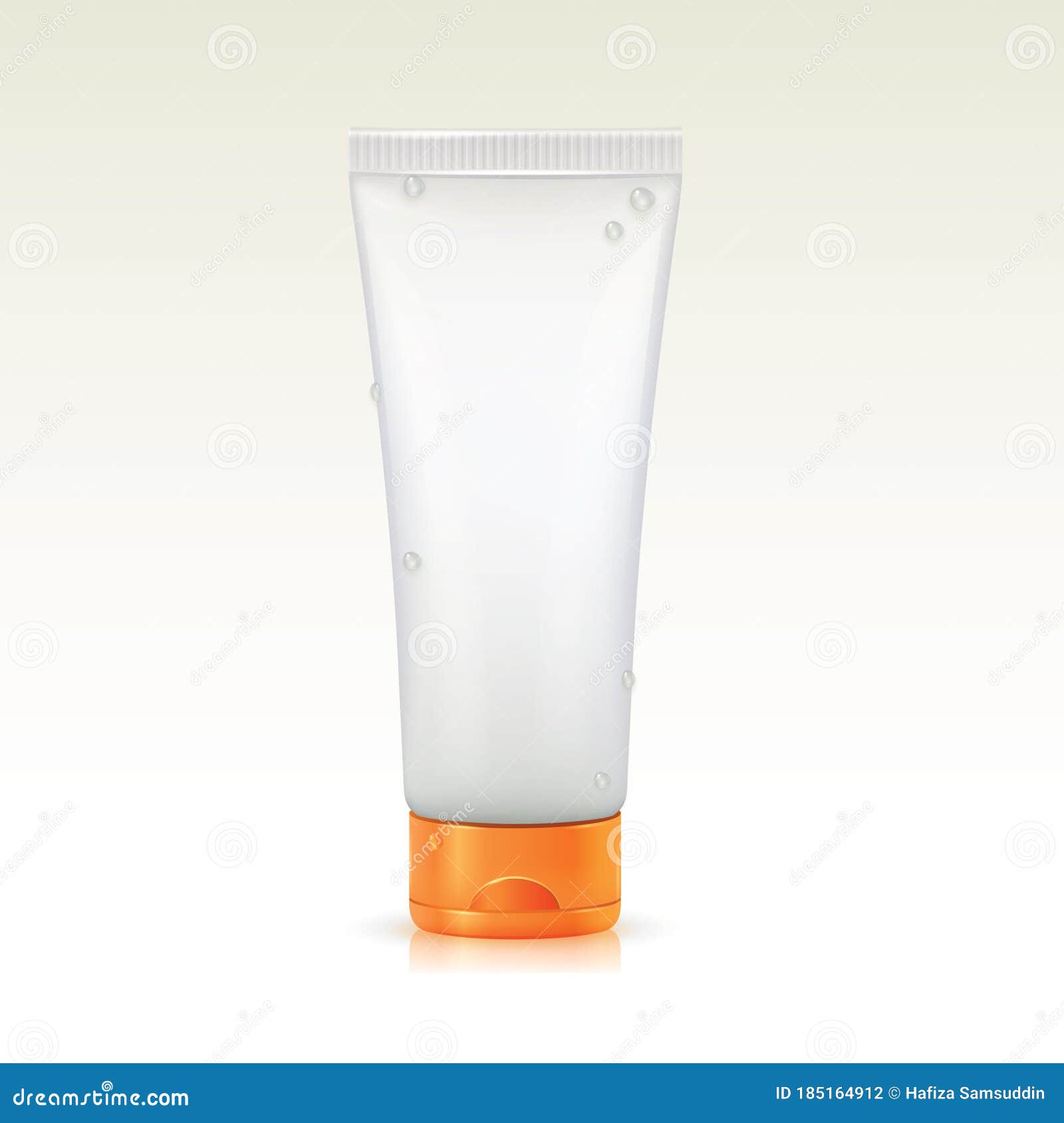 Cosmetic Tube. Vector Illustration Decorative Design Stock Vector ...