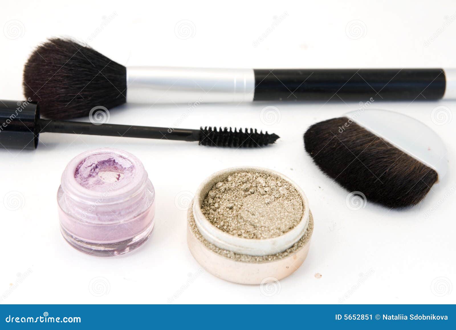 Cosmetics stock image. Image of brush, cosmetics, makeup - 5652851